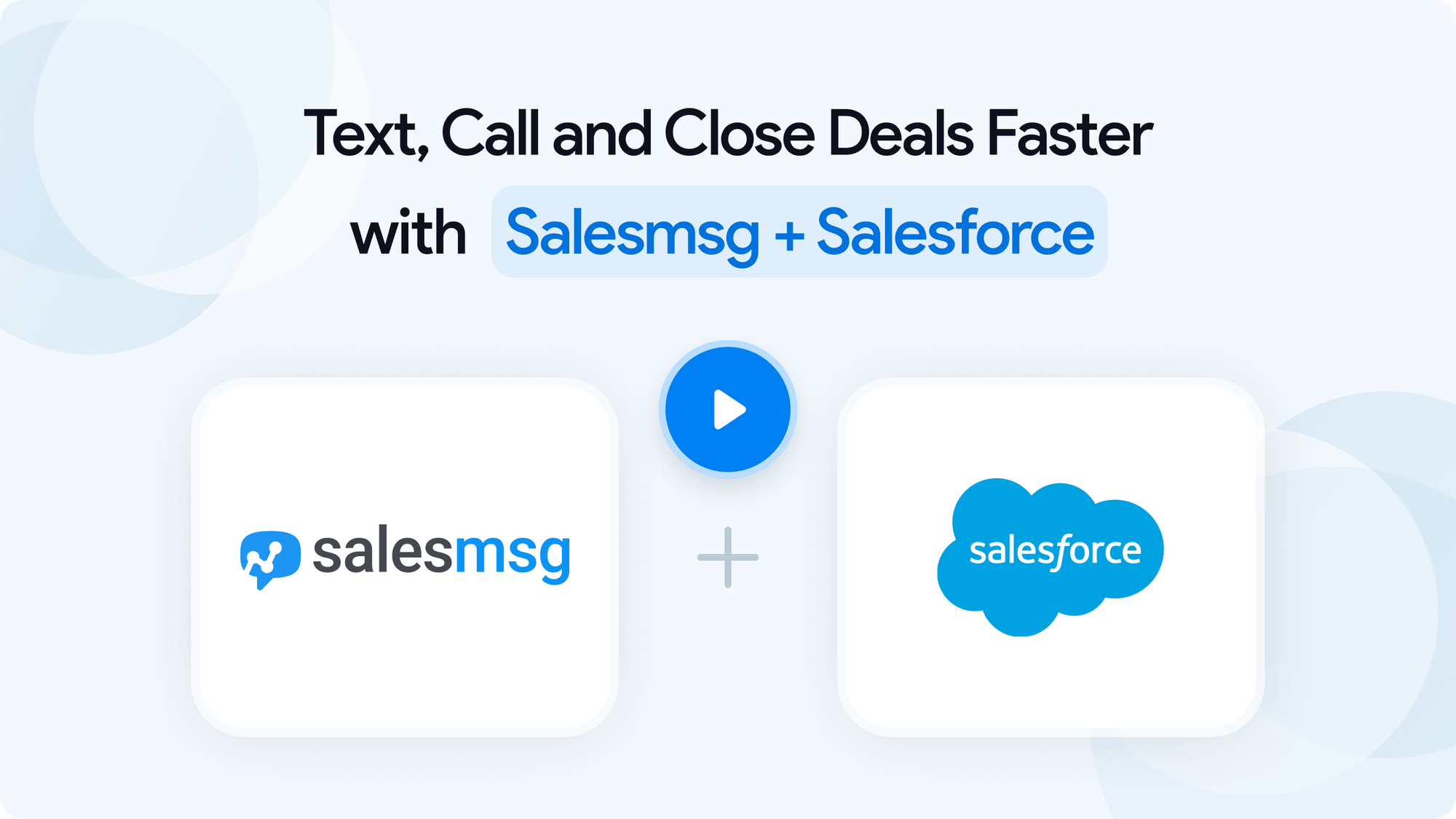 Salesmsg Features